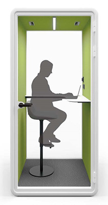 Model S-single person booth-Silentbox zum series-Silentbox-Office Phone ...
